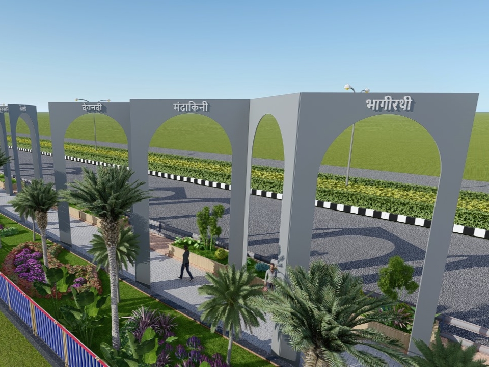 More than 15 arch gates will be built on Jaypee Ganga Path