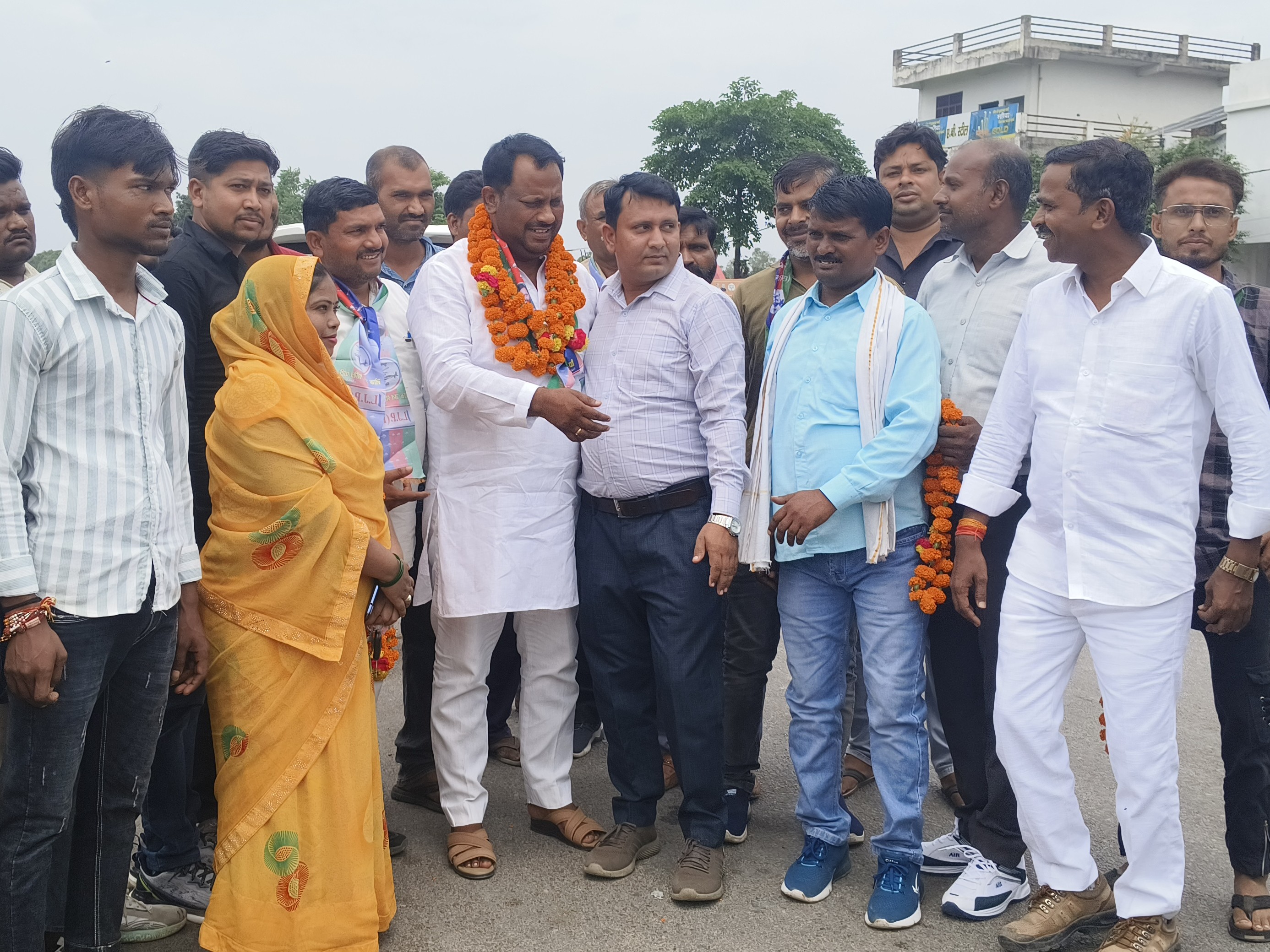 LJP (R) State Vice President's visit to Kakori