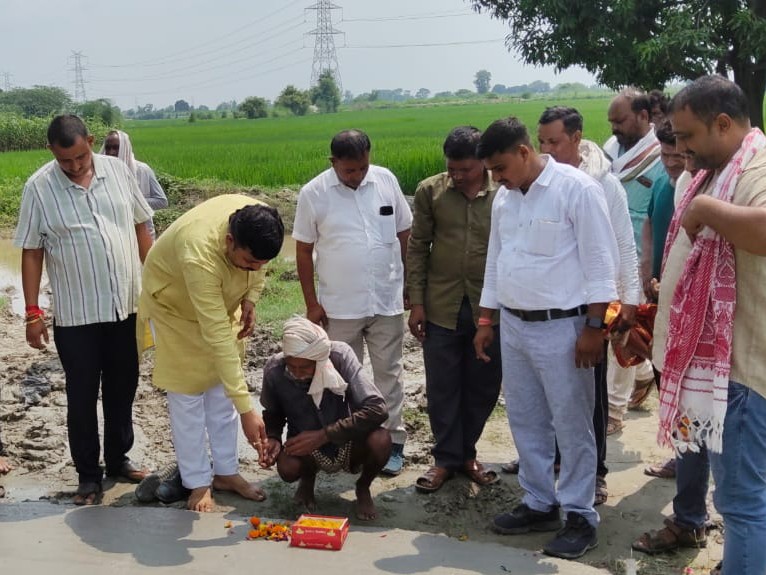 Development work in Gauri Lakha village of Kanpur | कानपुर के गौरी ...