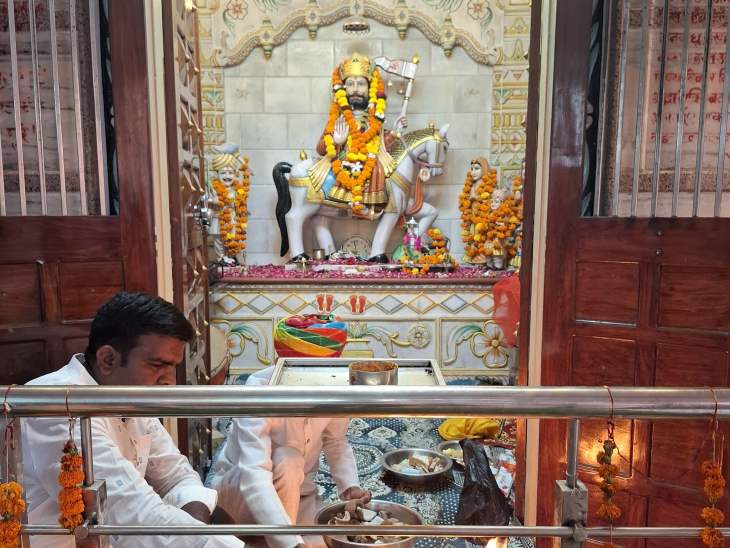 Celebration in Kuchaman on Baba Ramdev Jayanti and Teja Dashami | बाबा ...