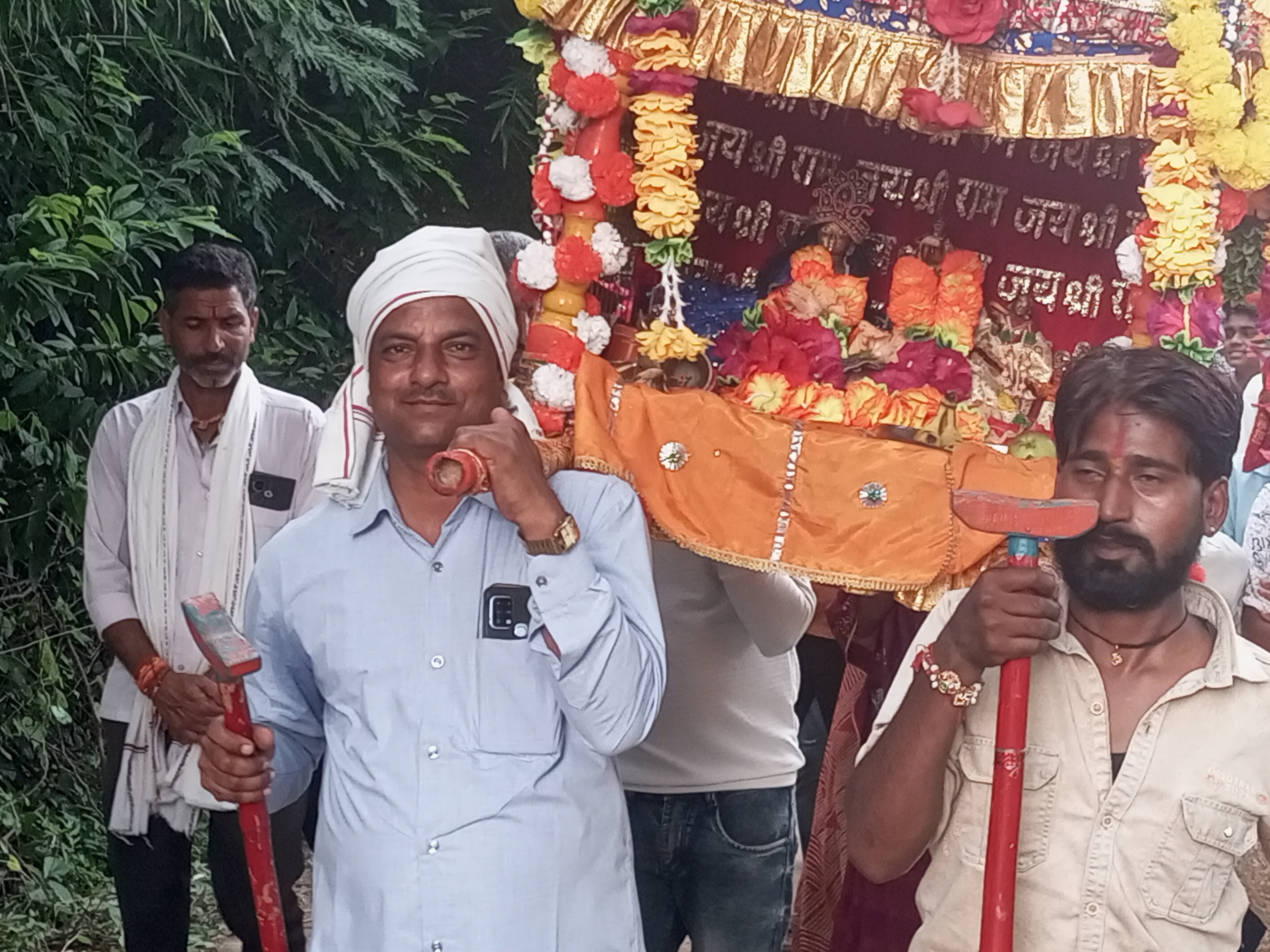 A grand procession was taken out in Lalitpur on Dol Gyaras | डोल ग्यारस ...