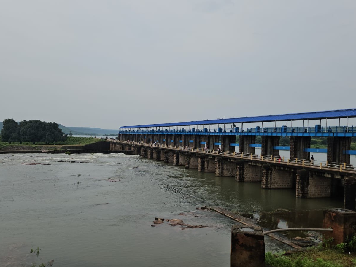 Water is being released from Ahraura and Jargo dam