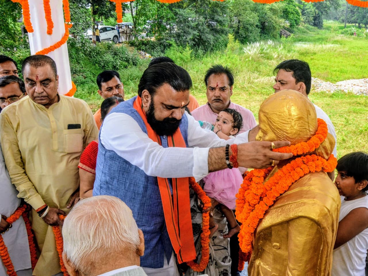 Third death anniversary of former MLA of Tarapur Parvati Devi | तारापुर ...