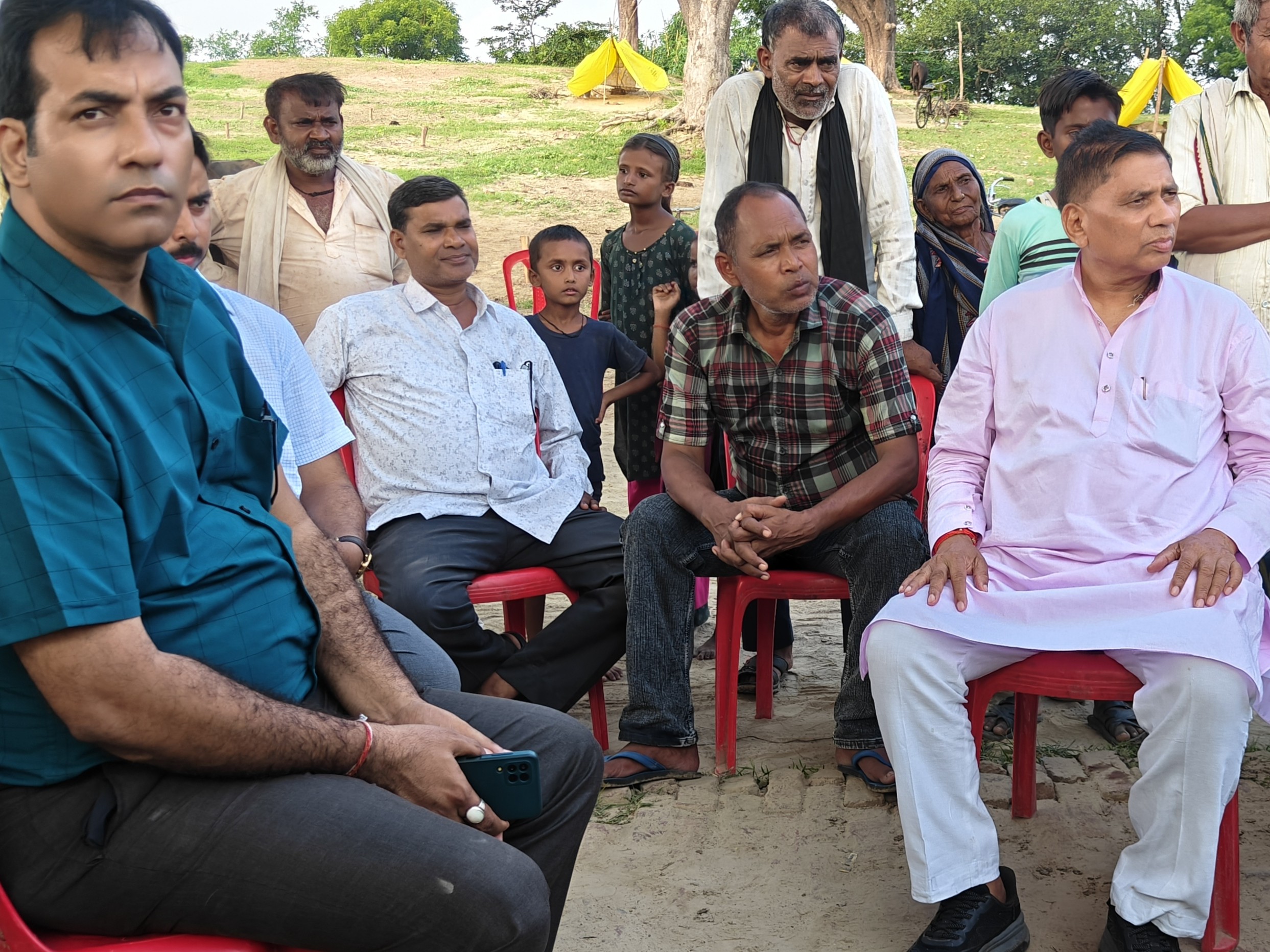 Farmers are worried due to rising water level of Ganga-Pandu river ...