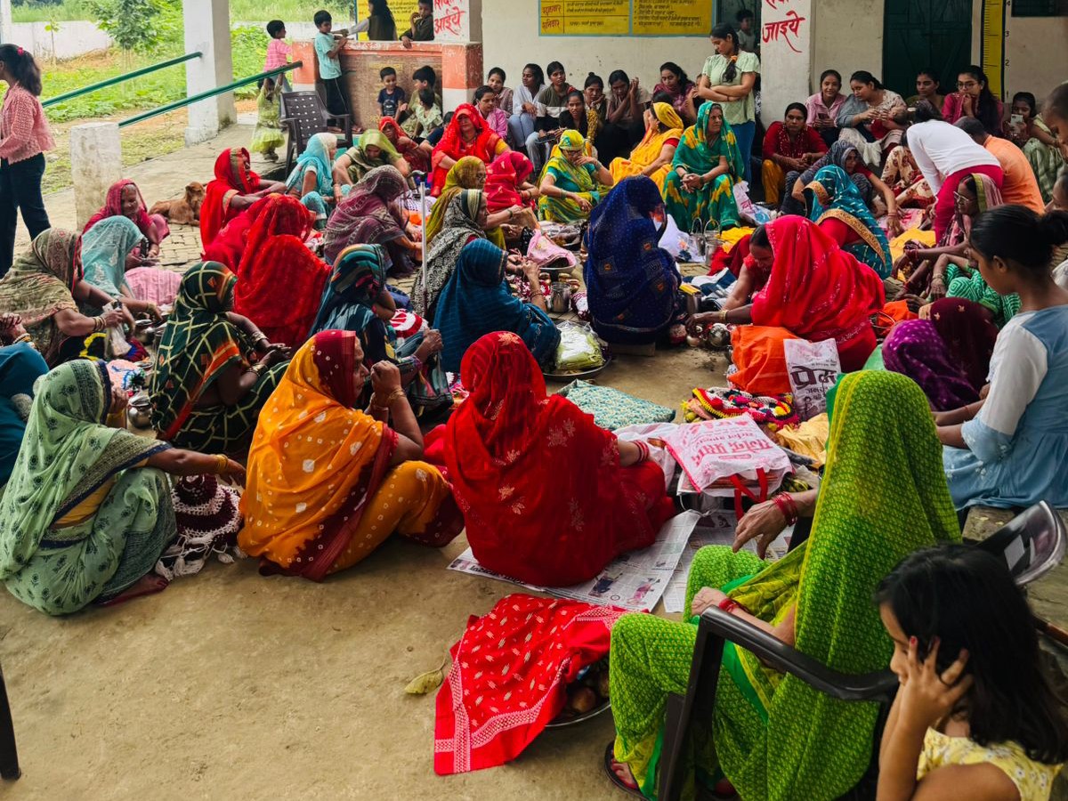 Mothers' prayers during Jiutiya fast