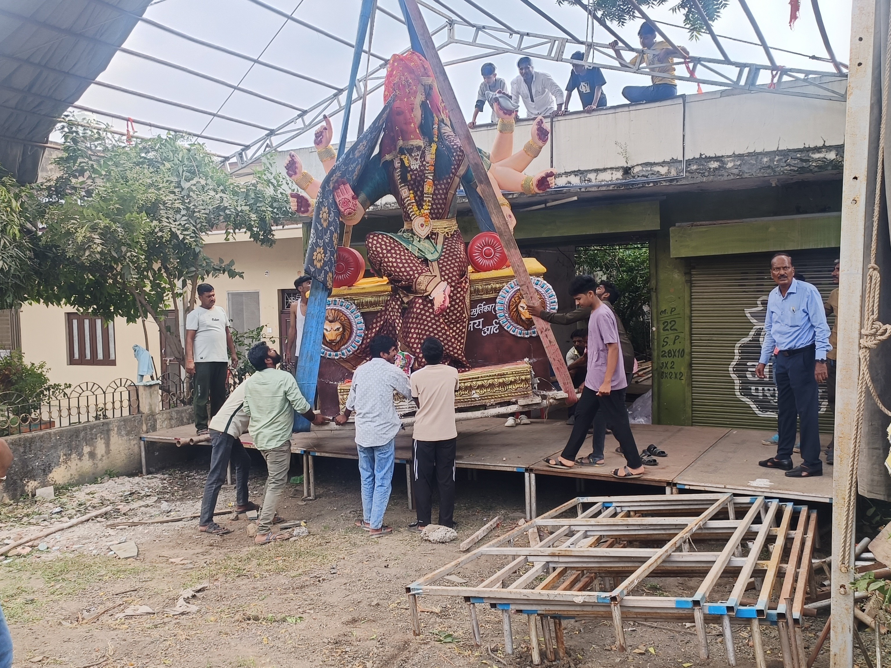 Sharad Navratri celebrations in Shujalpur, with the arrival of Mother ...