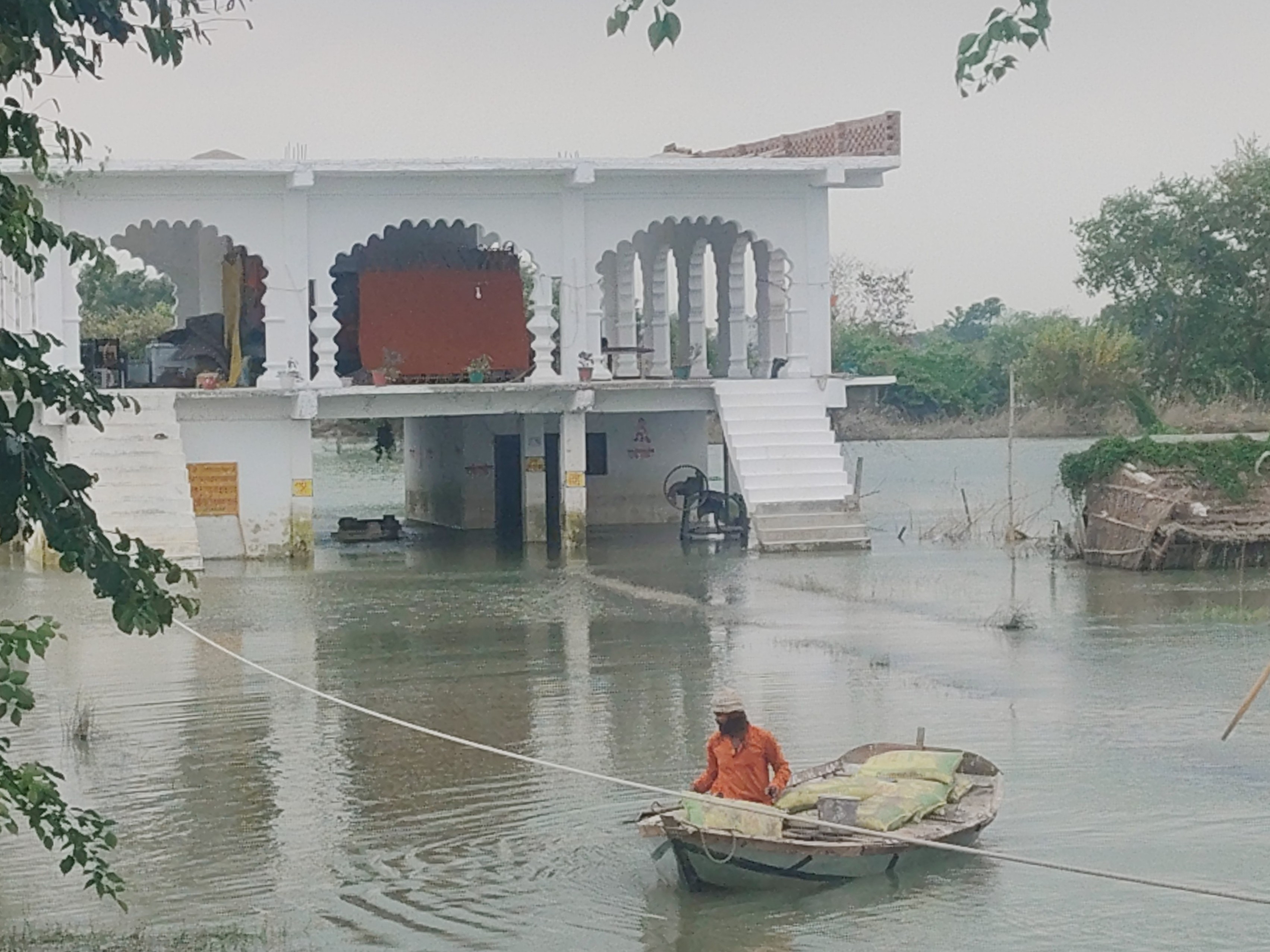 Ganga water level rises by 10 cm in Amritpur in 48 hours