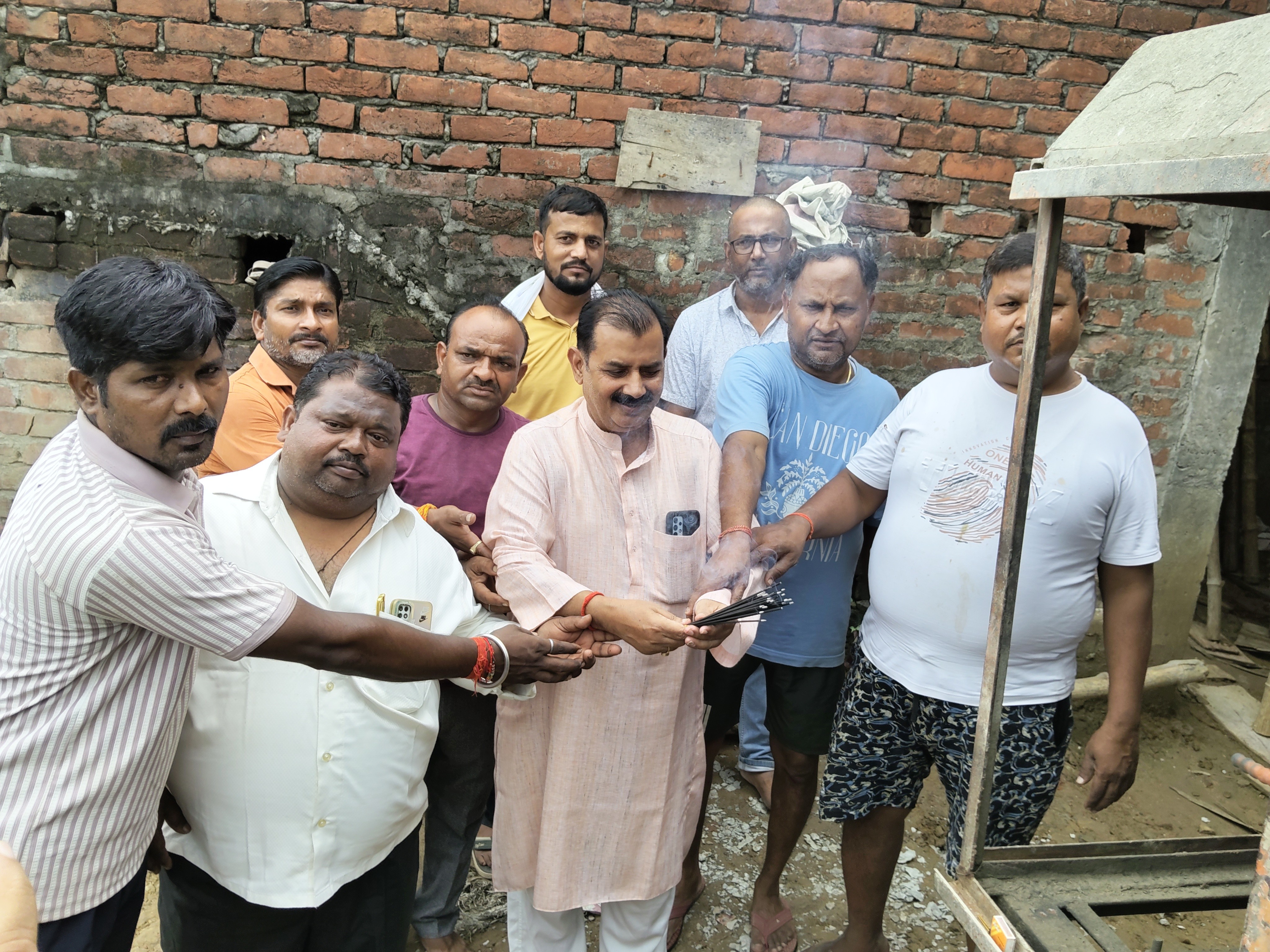 Construction of Hanuman temple completed in Sadullah Nagar