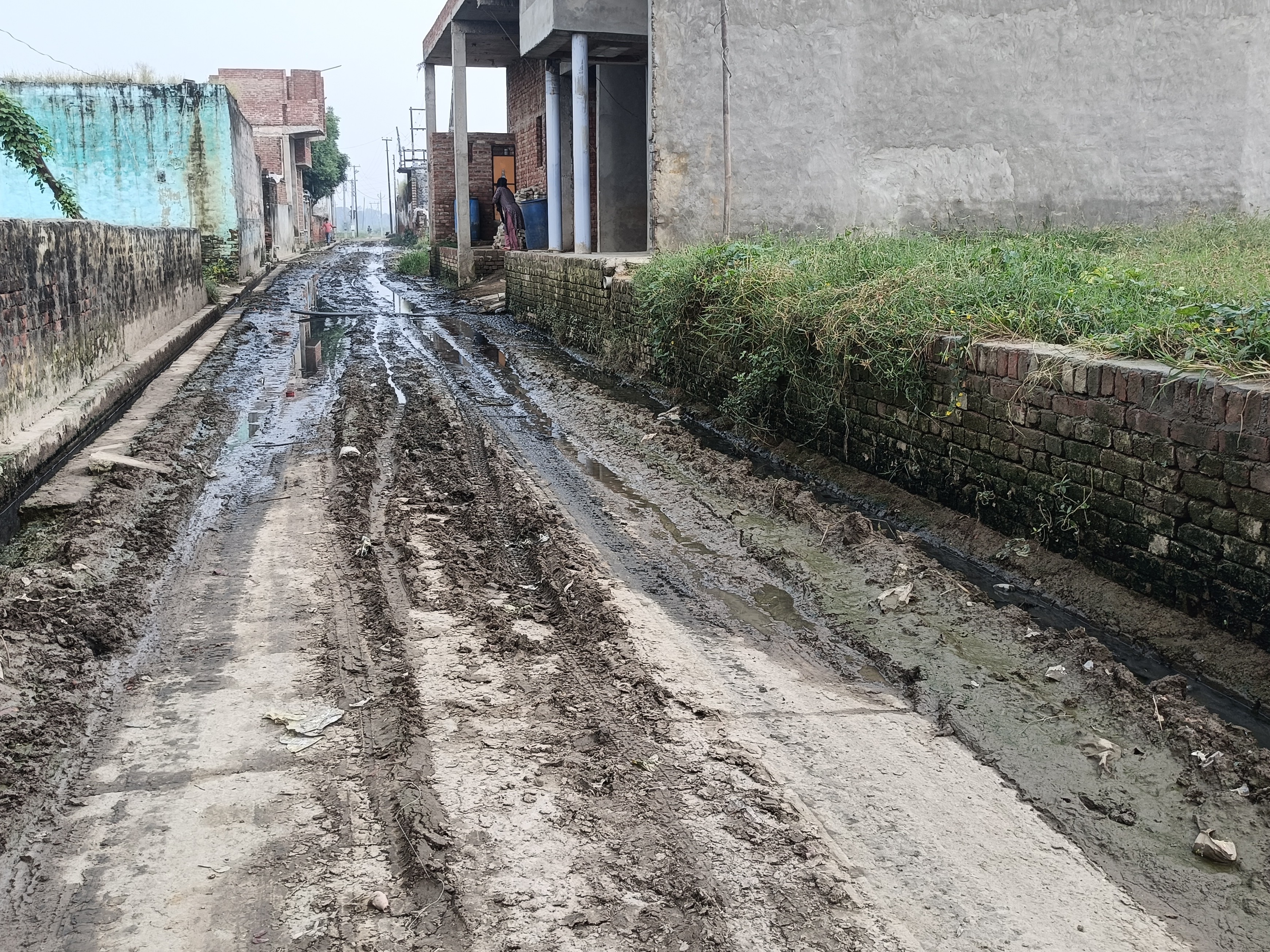 Waterlogging problem in Salepur Kotla