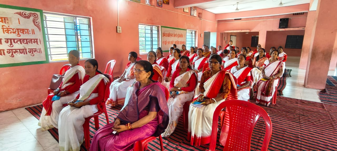 District level Sapta Shakti Sangam workshop concludes at Saraswati Shishu Mandir High School ...