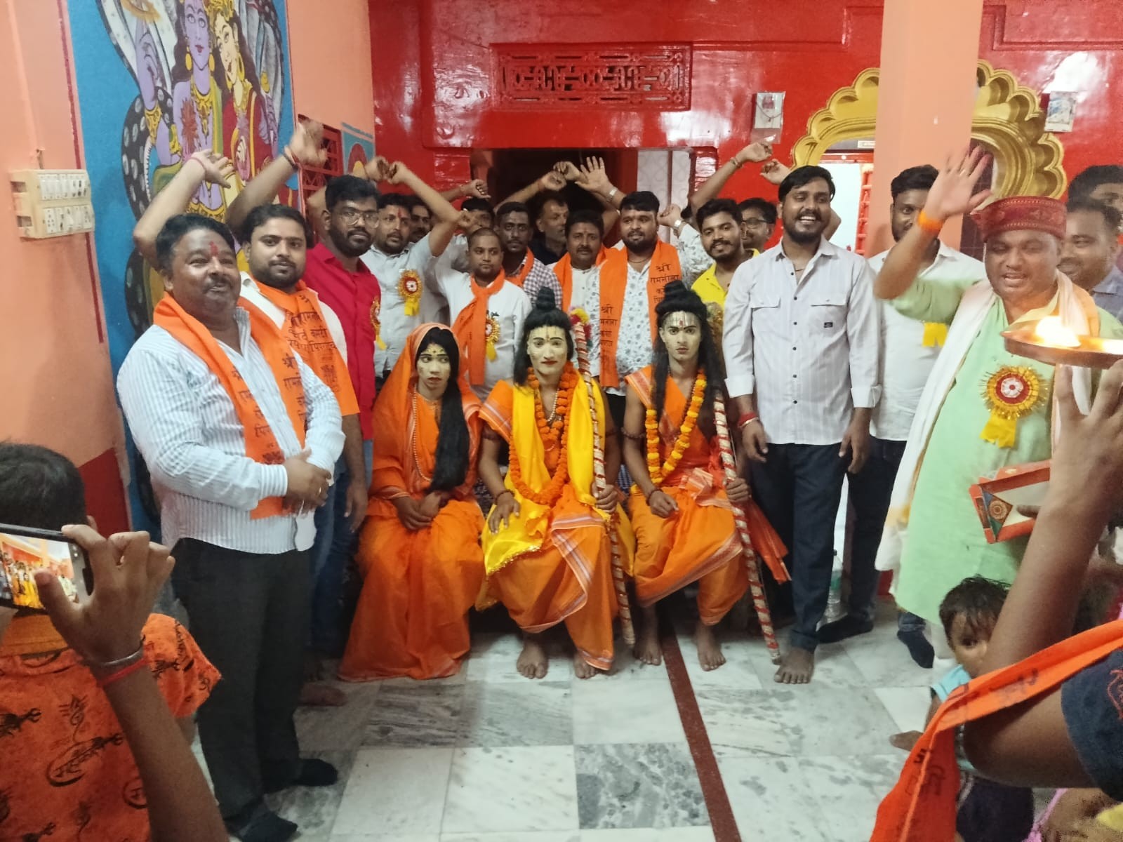 Ram Van Gaman procession in Pipraich | पिपराइच में राम वन गमन की ...