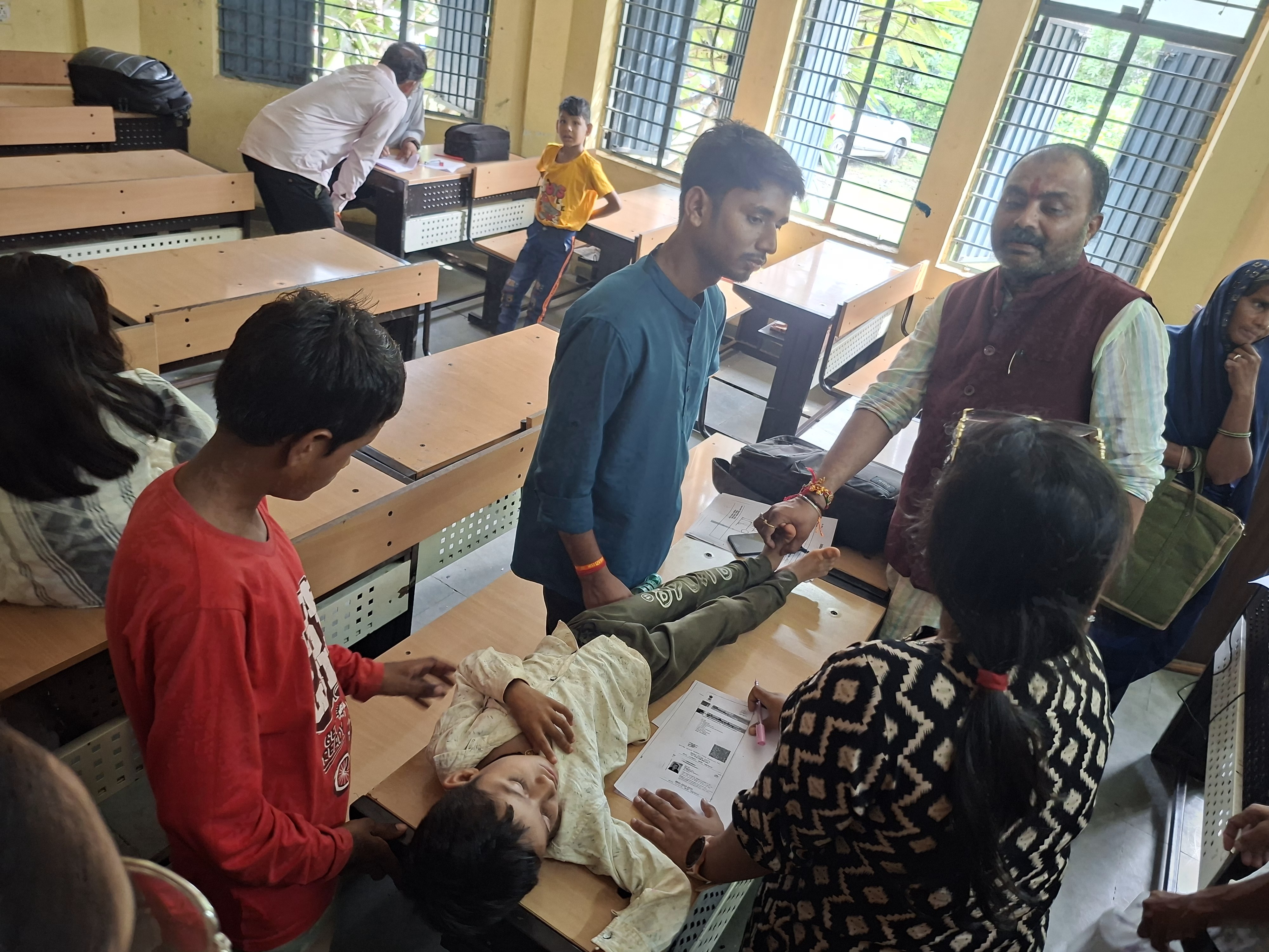 65 children examined, 19 will receive assistive devices
