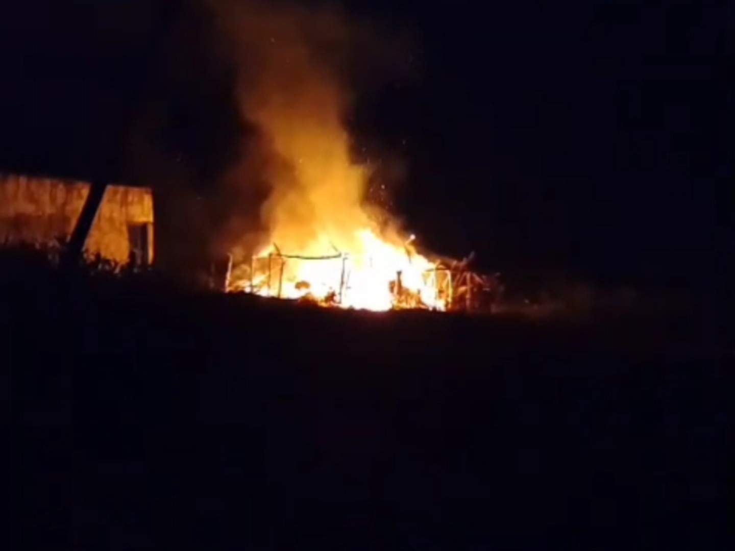 Fire broke out in a house in Multai's Pandri Dhana