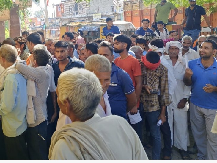 Accident in Akola, Agra