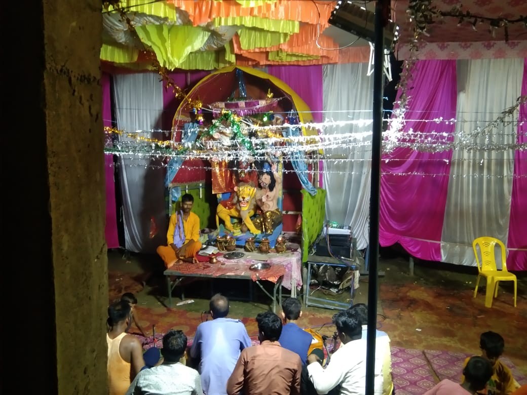 Fifth day of Navratri in Jagdishpur | जगदीशपुर में नवरात्रि का पांचवां ...