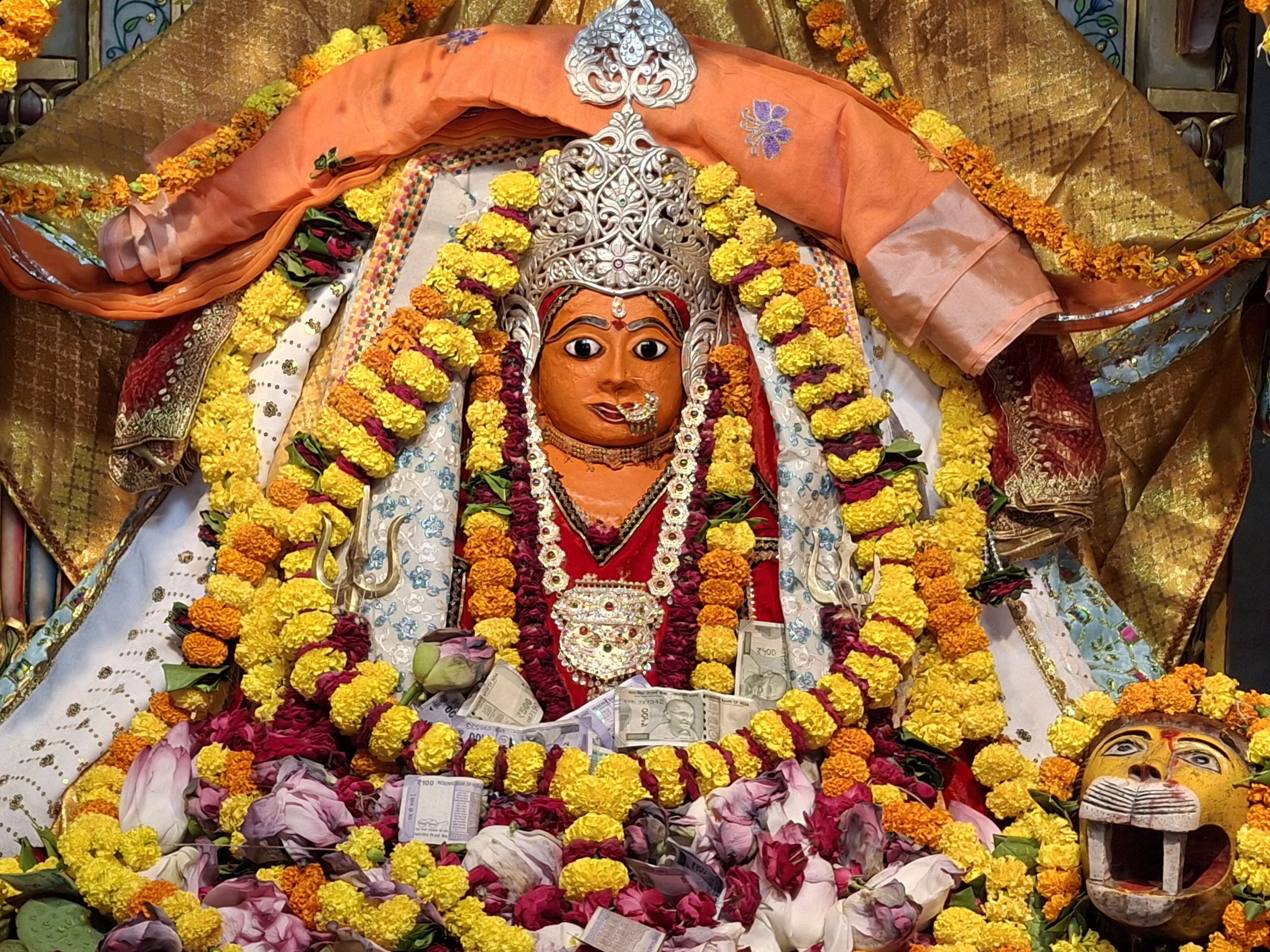 The ancient Brahmani Mata Temple of Baghera is a center of faith ...