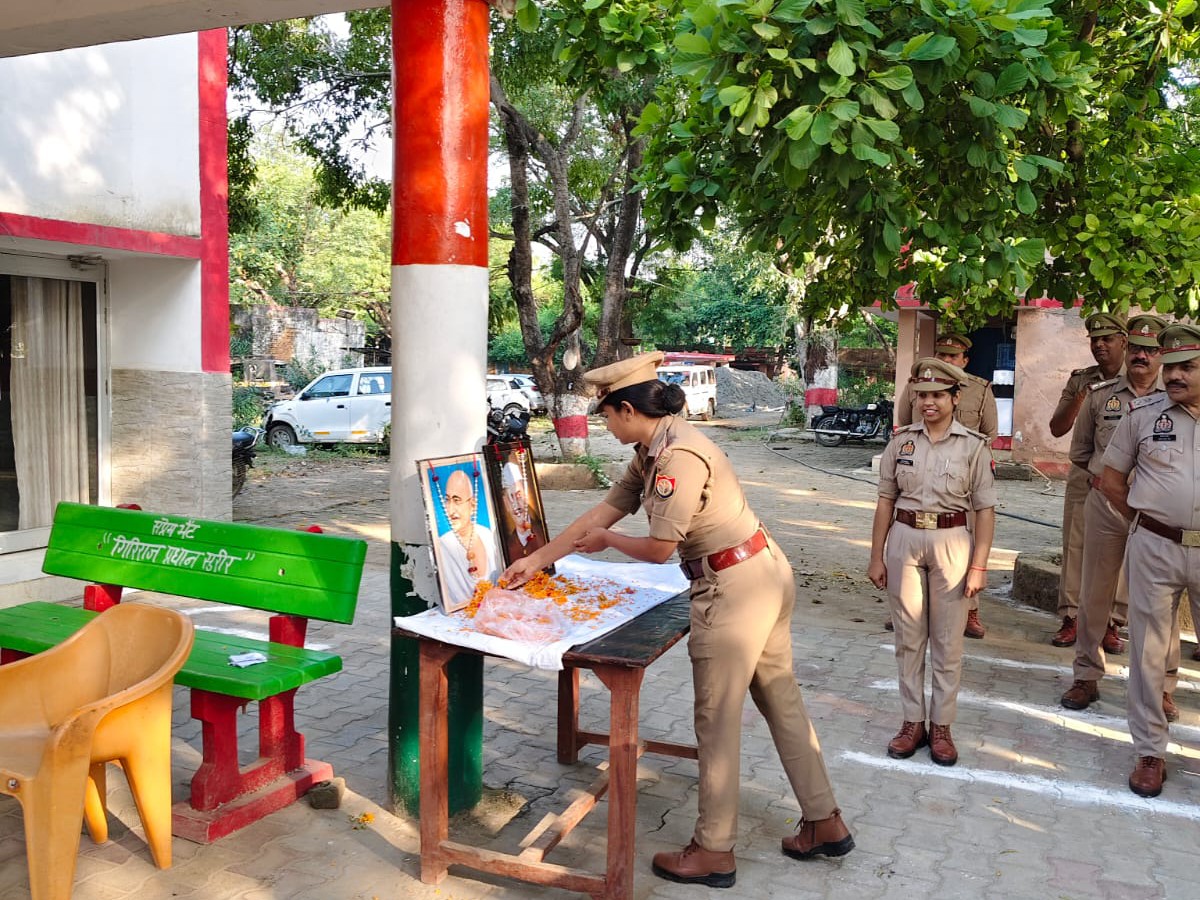 Special on Gandhi-Shastri Jayanti at Surir Kotwali in Mathura