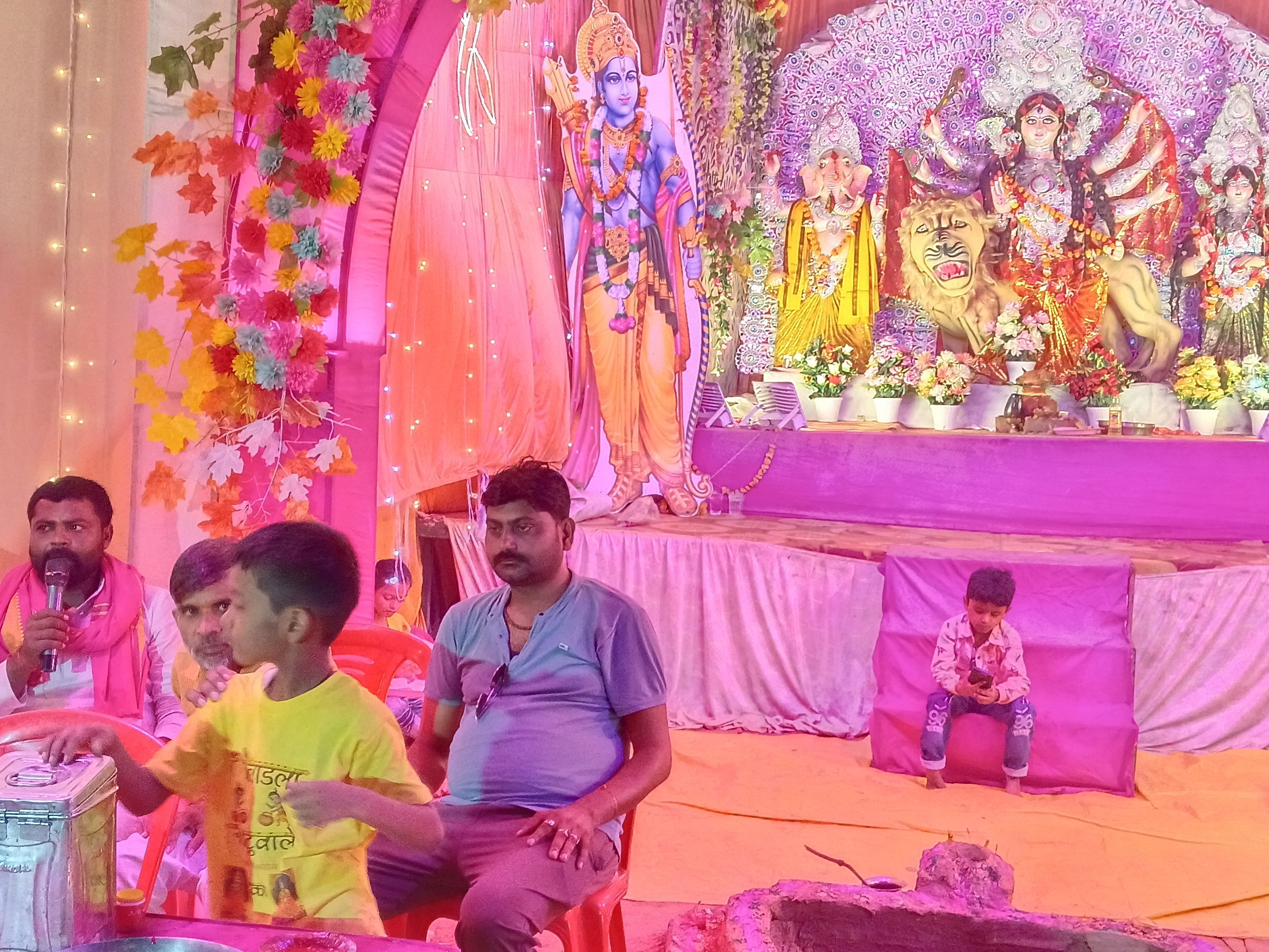 Bhandara of Nav Bal Gopal Durga Puja Committee | नव बाल गोपाल दुर्गा पूजा समिति का भंडारा ...