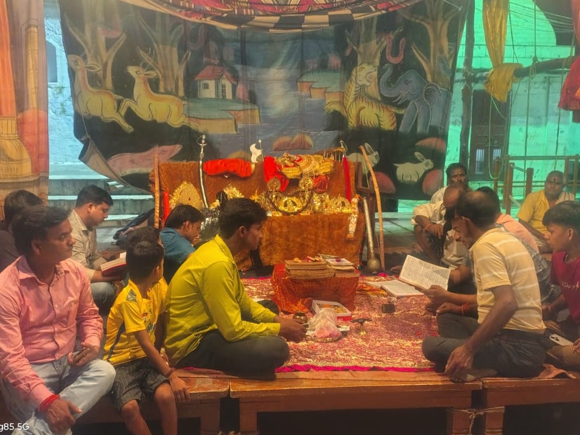 The crown worship of Ramlila was completed at Lodheshwar Mahadeva ...