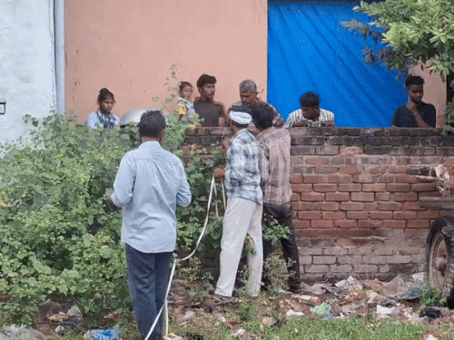 Police went to remove encroachment in Kutani, Panipat and returned ...