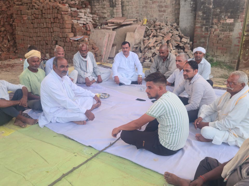 Sudden death of an elderly man in Ismailpur, Atrauli