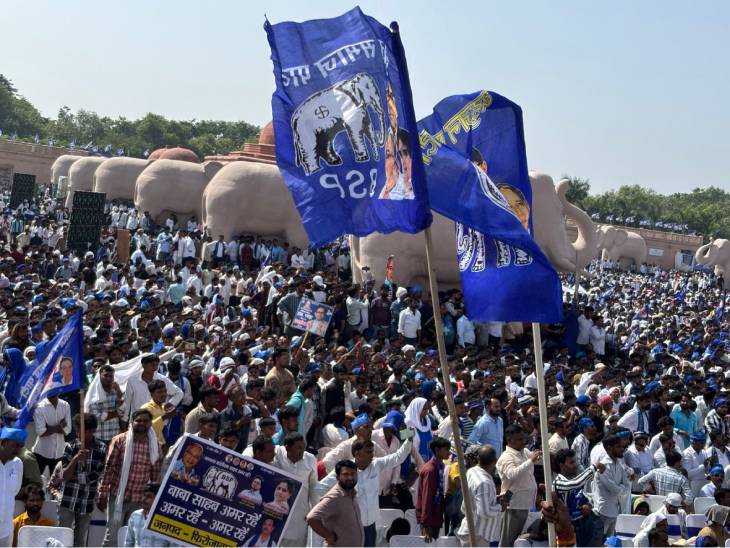Mayawati BSP Office Meeting; Akash Anand | Lucknow Rally | मायावती 23 ...
