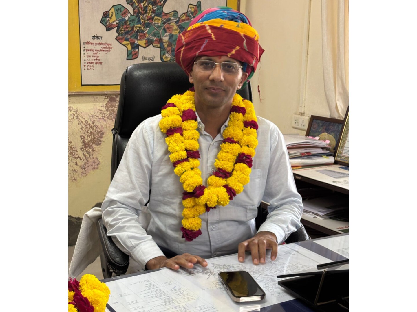 Sohan Singh Naruka took charge as SDM Uniara | सोहन सिंह नरुका ने ...