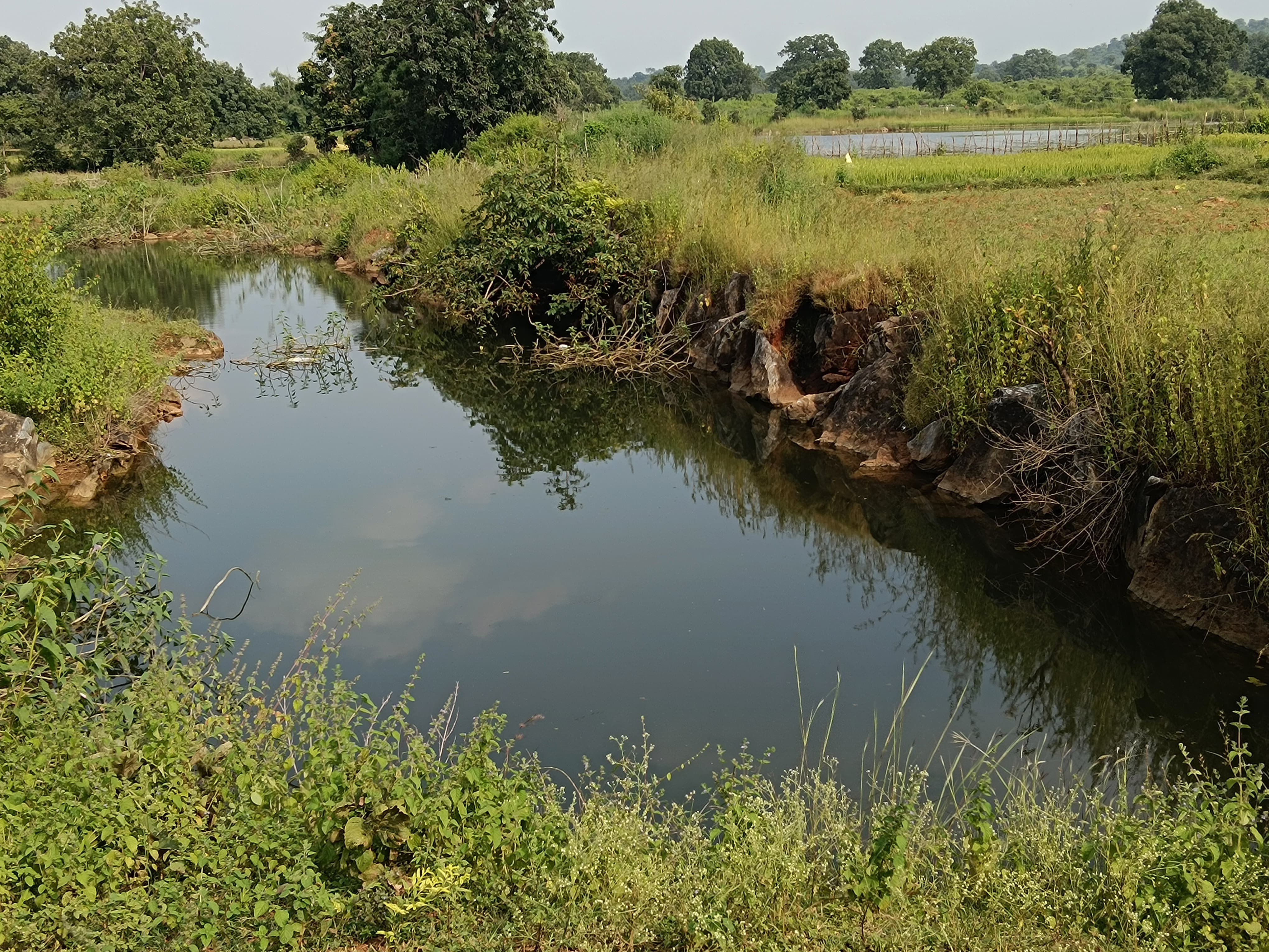 Illegal quarry on the roadside in Katni, 30 feet deep | कटनी में सड़क ...