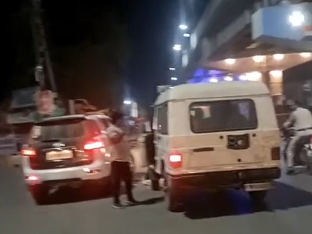 BJP leader’s brother and associates pull victims from police car Beats ...