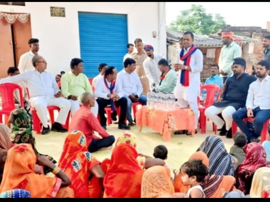 MLA did public relations for Dr. Sone Lal Patel tribute meeting ...