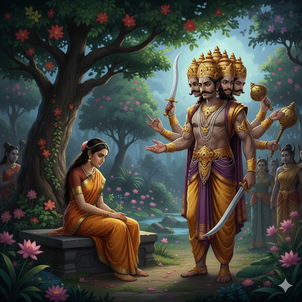 Ramayana Aranya Kanda: Shurpanakha - Ram-Lakshman | Sita Haran