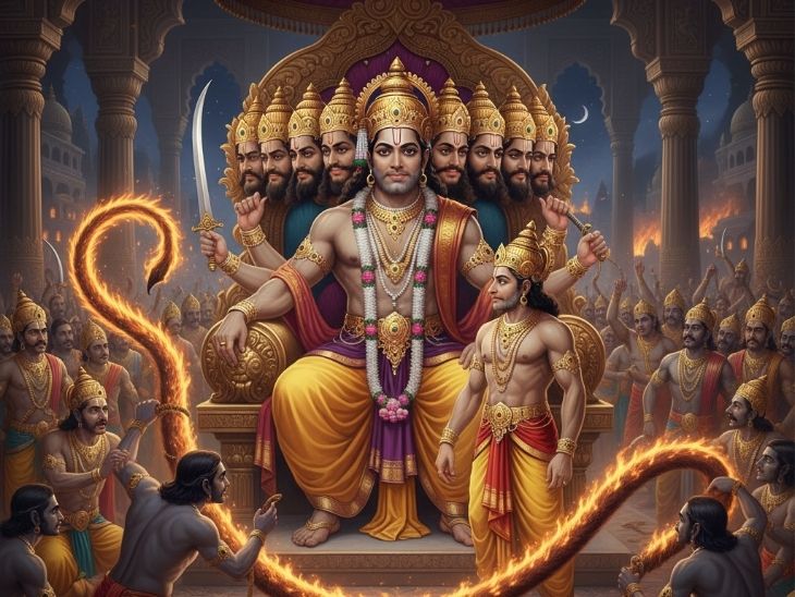 Diwali 2025; Ramayana Sundara Kanda Story | Rama, bali, sugriv, hanuman ...