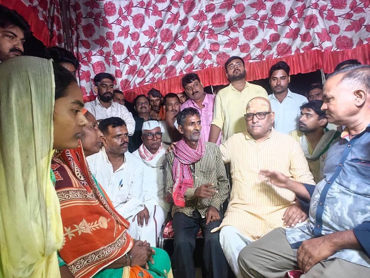 Ejazul murder case: Congress state president Ajay Rai meets victim's ...