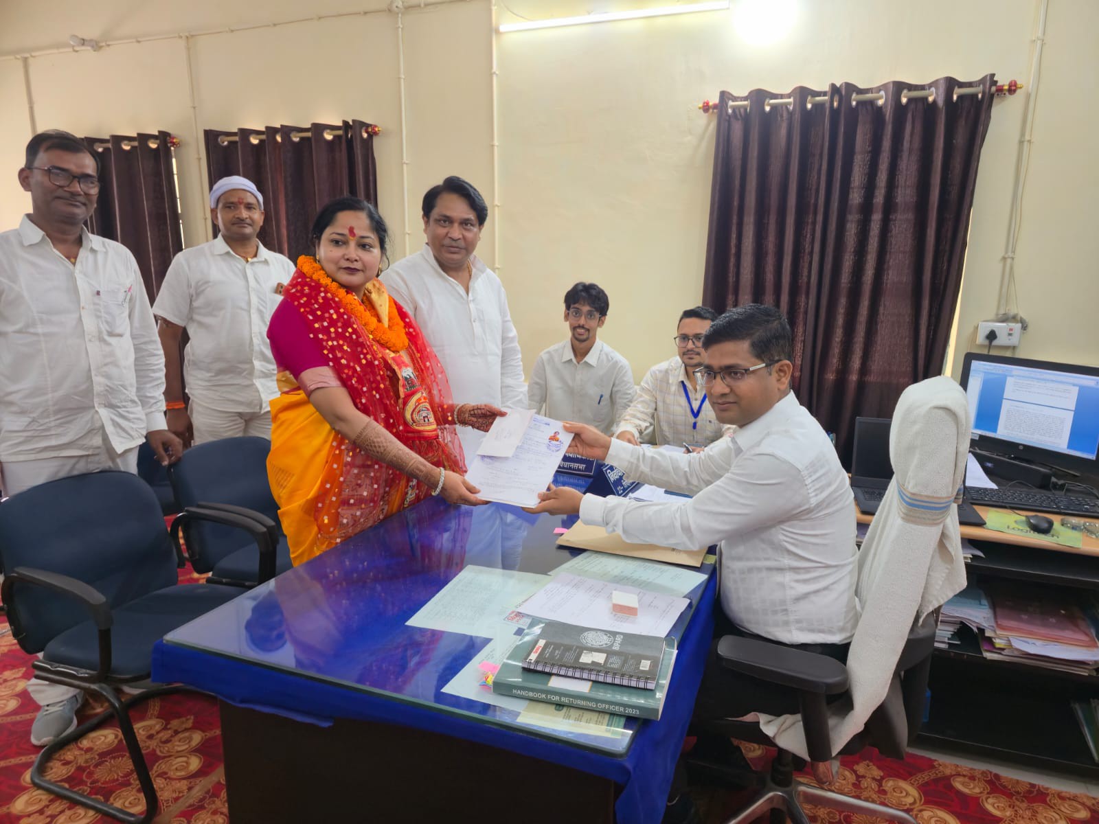 JDU candidate Dr. Shweta Gupta filed her nomination from Sheohar | JDU ...