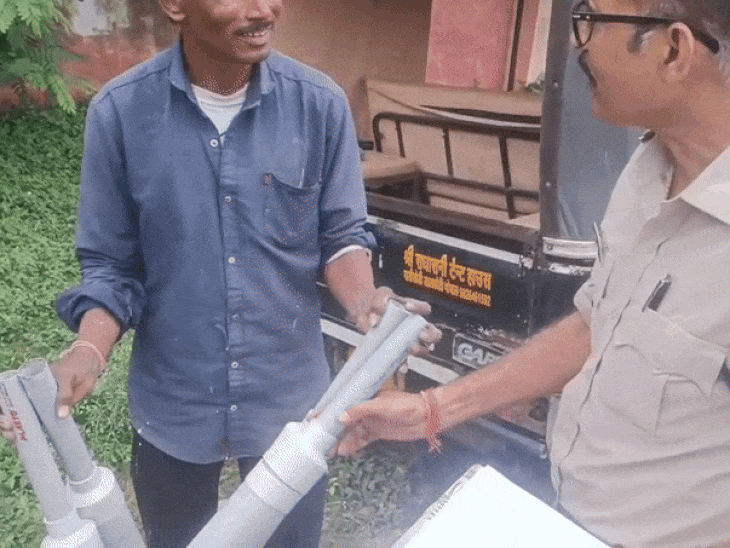 Carbide pipe guns being sold in the firecracker market were seized ...