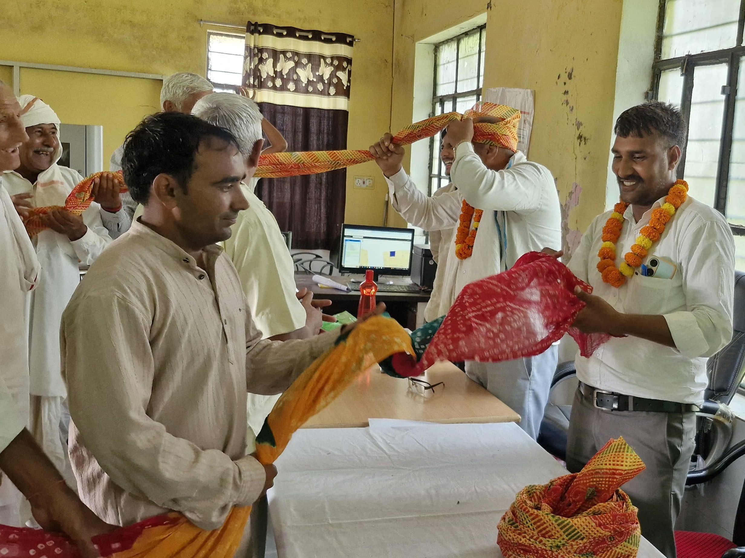 Mahesh Saini appointed as Administrator President of Dwarapur Panchayat | महेश सैनी द्वारापुर ...