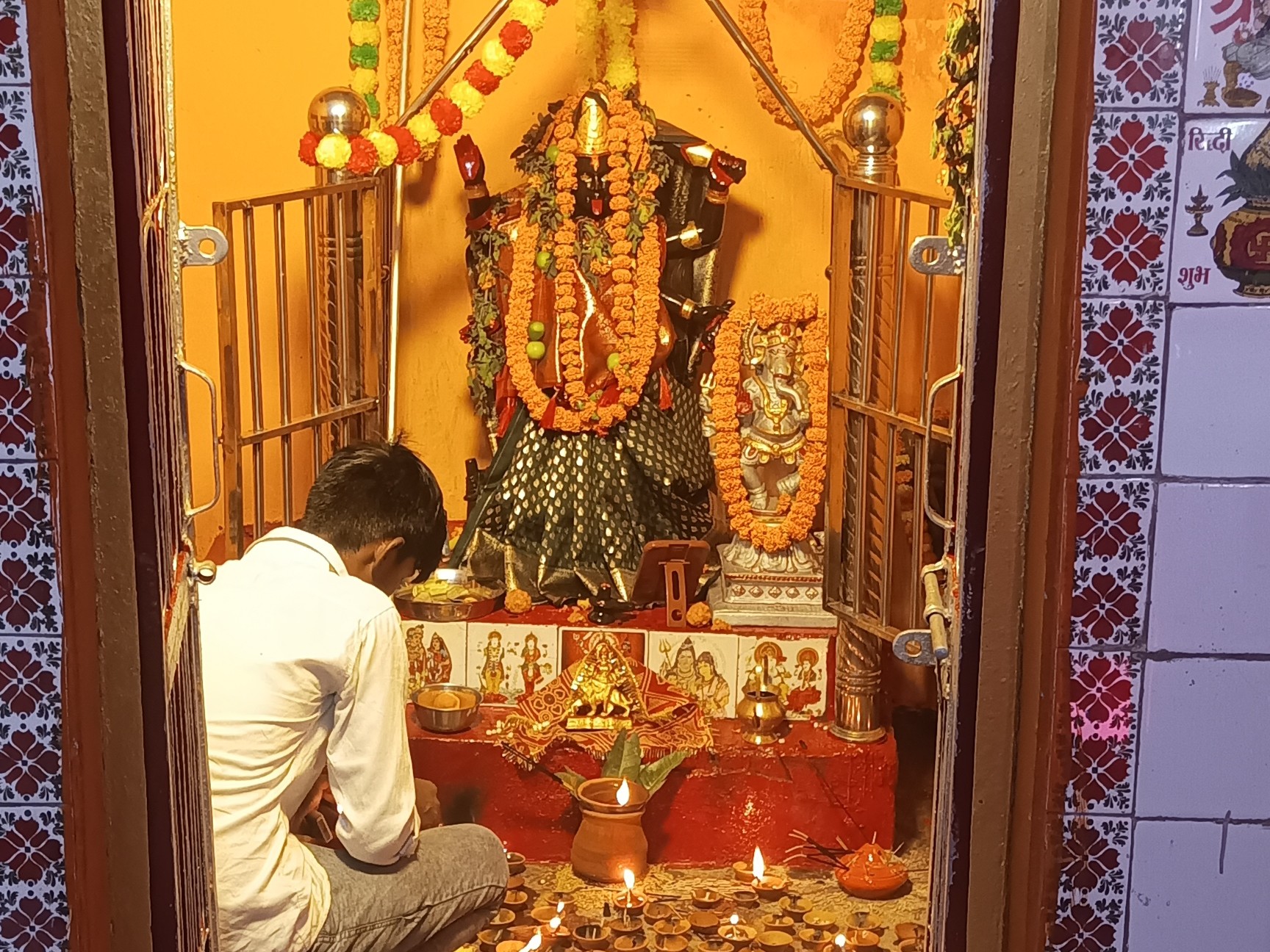 Chanting begins in temples on Diwali in Kudi