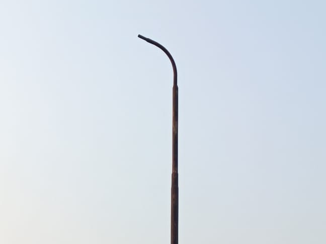 Streetlights were out of order on the Meja Road flyover in Prayagraj ...