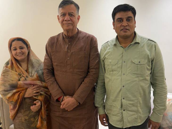 Naseem Solanki visits Assembly Speaker's residence on Bhai Dooj: Satish ...