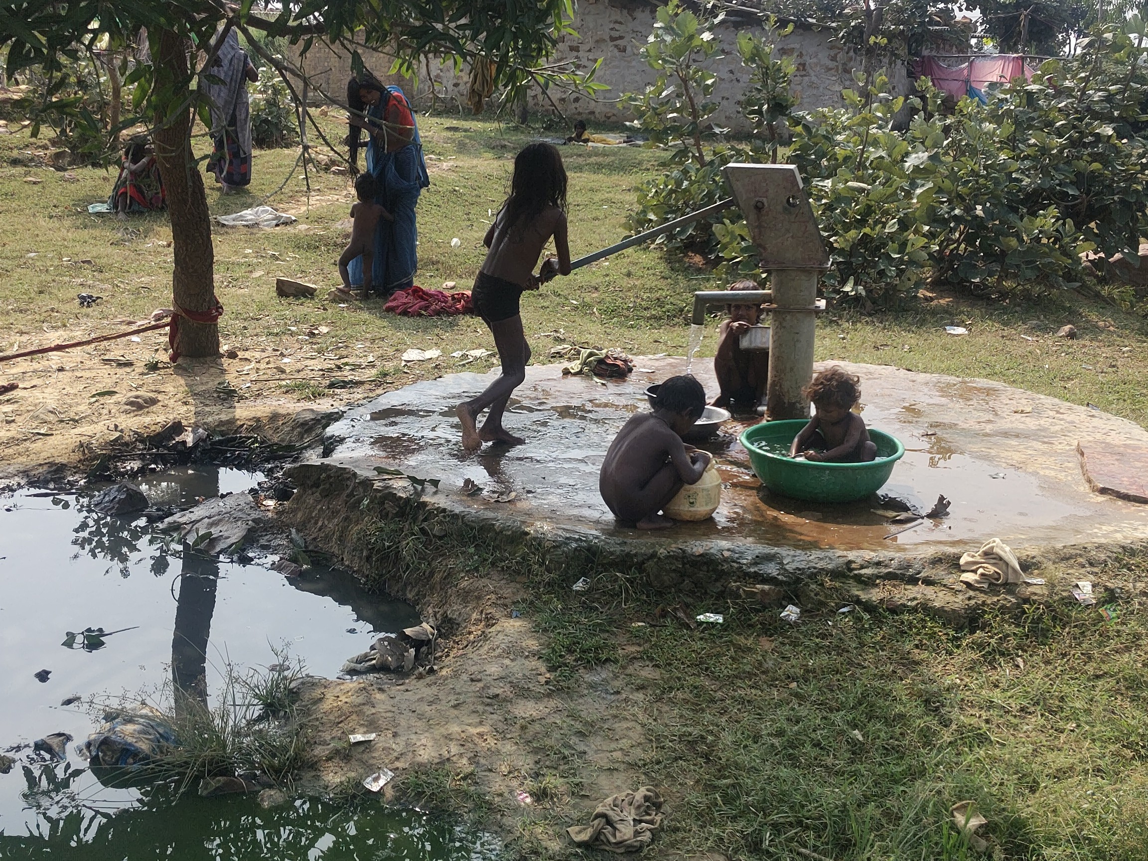 Musahar settlement in Pasna is deprived of basic amenities
