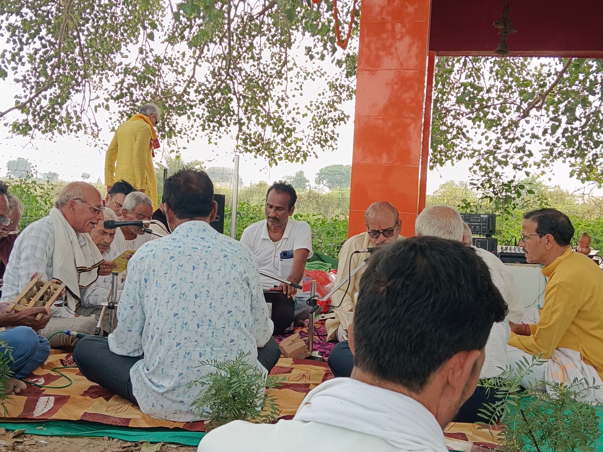 Sunderkand organized at Kakwara Brahmadev Ashram