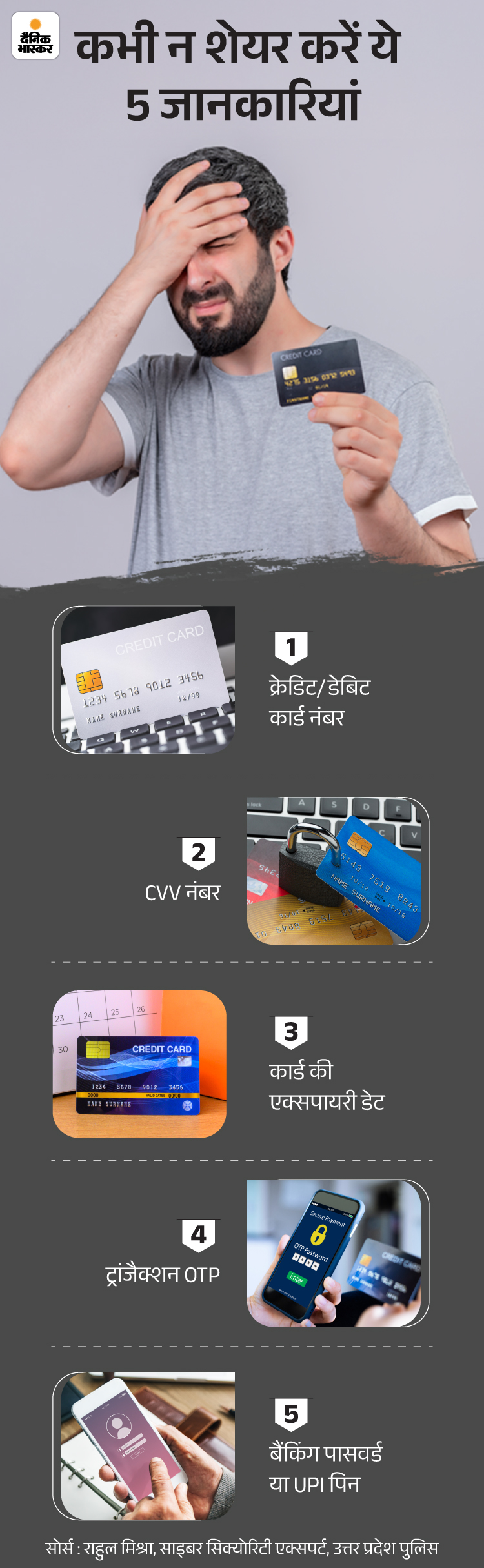 Credit Card Cash Scam; CVV Expiry Date OTP PIN Fraud | Cyber Literacy ...