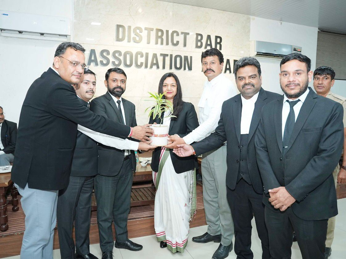 Hisar Bar Association welcomes newly appointed Sessions Judge Alka Malik