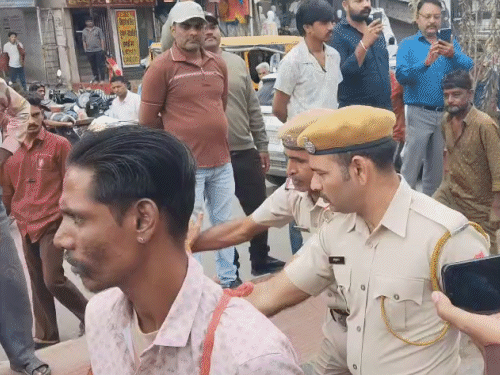 In Pali, Rajasthan, the police paraded the accused in the murder of ...