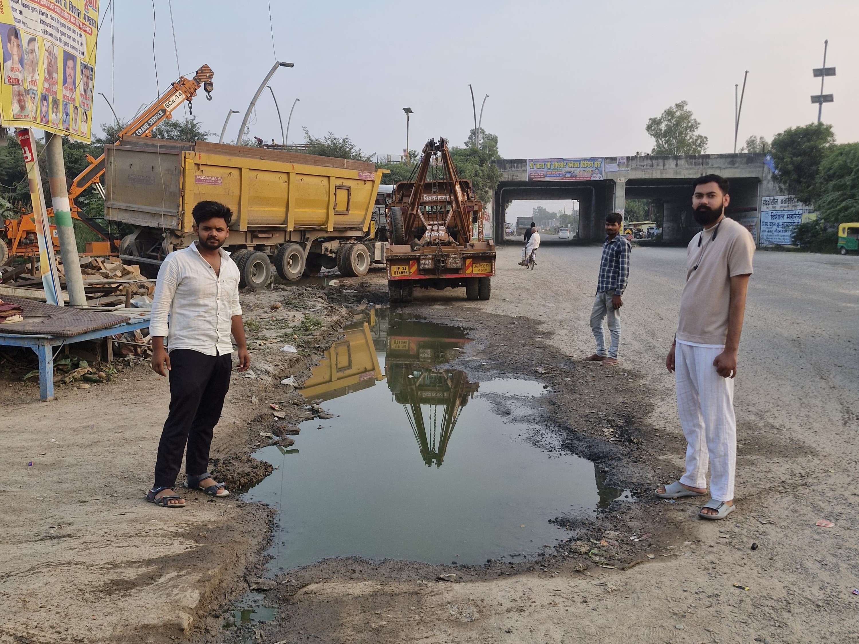 A proposal was sent to the government for the construction of a drain ...
