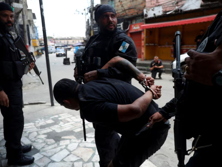 Brazil Rio de Janeiro Police Launch Largest Operation Against Drug ...