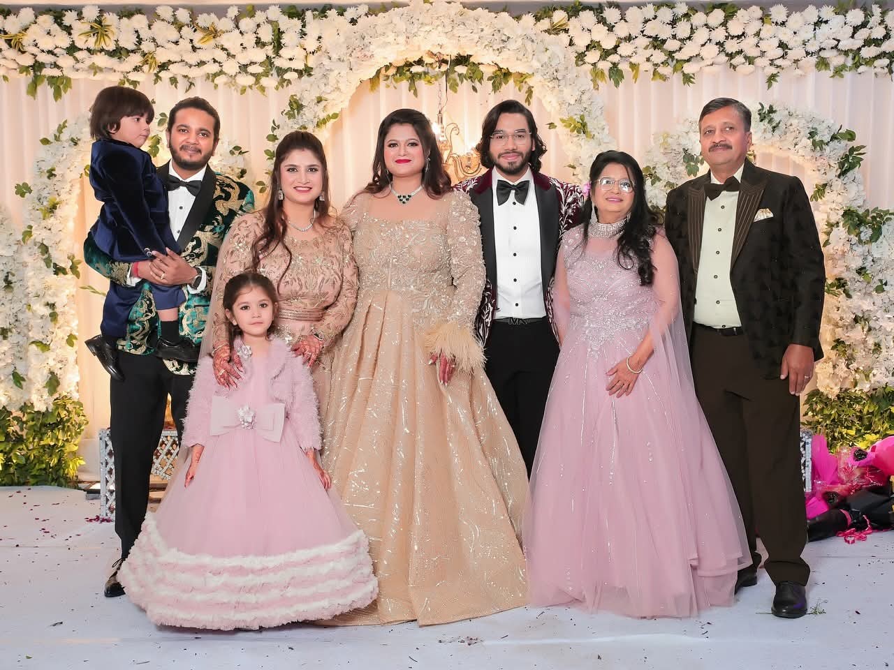 SP MLA Ankit Bharti married Ambika Mittal.