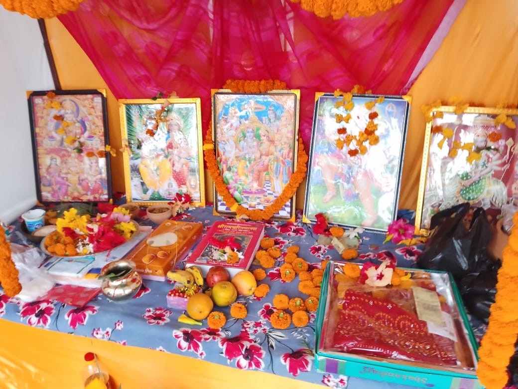 Akhand Ramayana recitation begins in Gagaha