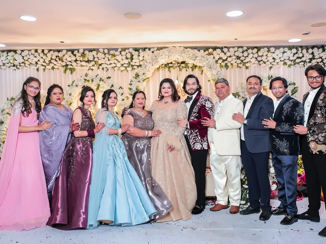 SP MLA Ankit Bharti married Ambika Mittal.