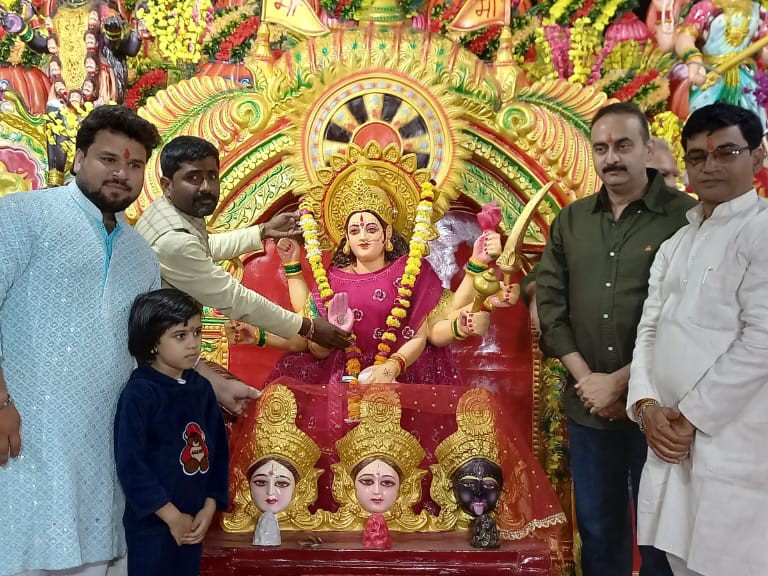 Massive Devi Jagran held at Atrauli in Aligarh